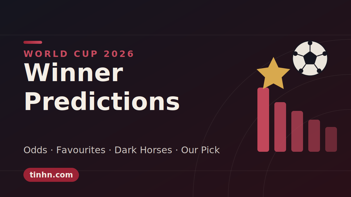 World Cup 2026 Winner Predictions: Odds, Favourites & Our Pick